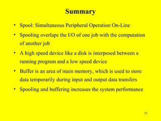 5. spooling and buffering | PPT