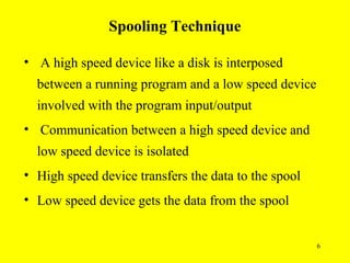 5. spooling and buffering | PPT