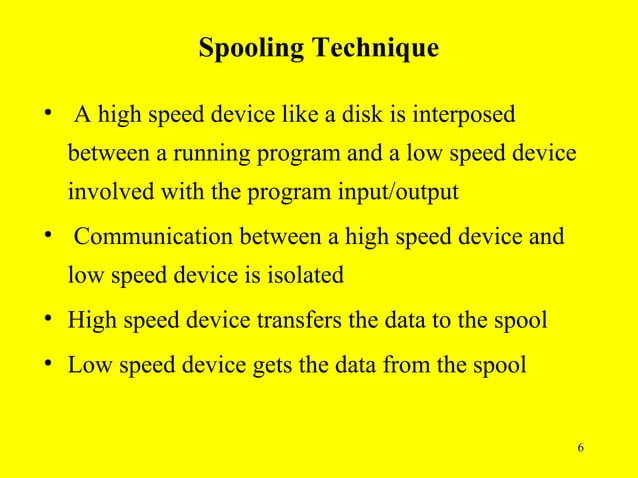 5. spooling and buffering | PPT