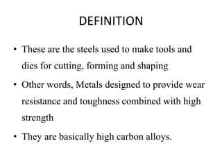 Alloy steels | PPTX