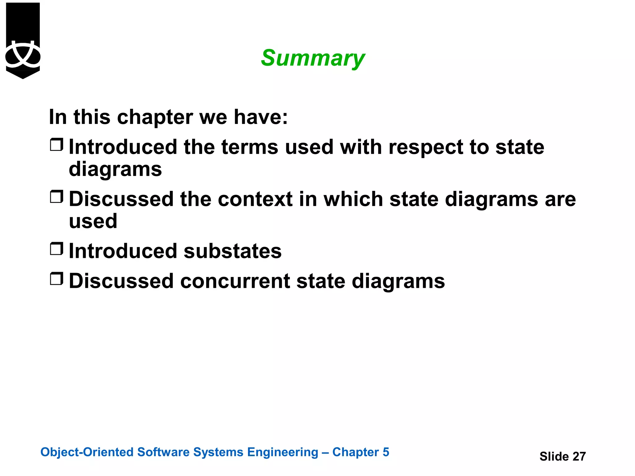 5. state diagrams | PPT