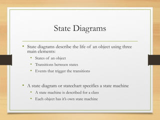 State Diagrams | PPT
