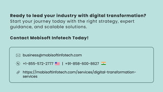 5-Step Digital Transformation Process to Accelerate Business Growth | PDF
