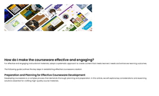 5-Step Guide to Develop Effective and Engaging Courseware for Online ...