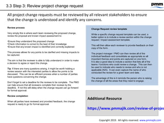 5 steps project change control process | PPT