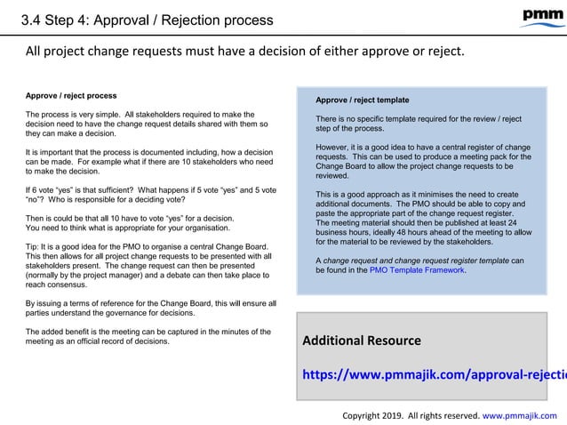 5 steps project change control process | PPT | Educational Assessment ...