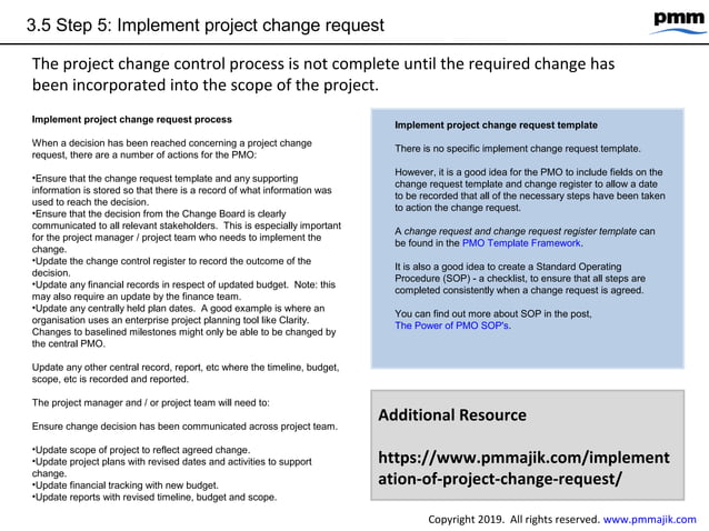 5 steps project change control process | PPT | Educational Assessment ...