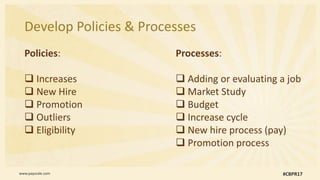 Webinar-5 Steps to Building a Modern Comp Plan | PPT