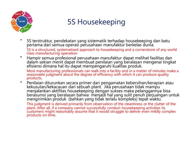 PELATIHAN IMPLEMENTASI 5S UNTUK PERUSAHAAN | PDF