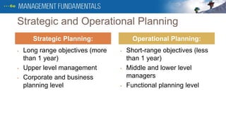 5 strategic and operational planning | PPTX