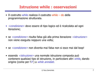 5 Strutture Iterative | PPT | Programming Languages | Computing