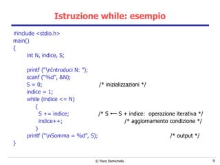 5 Strutture Iterative | PPT | Programming Languages | Computing
