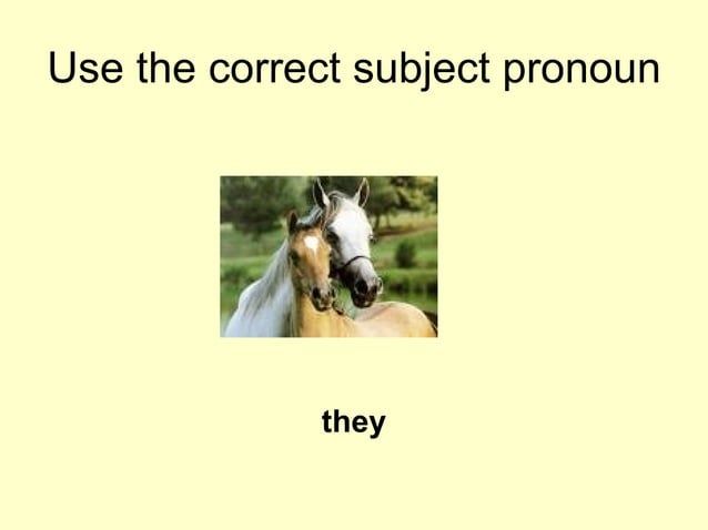 subject pronouns | PPT