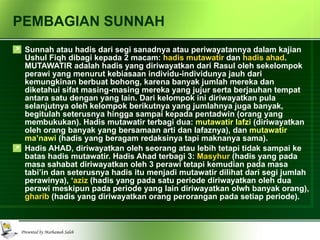 5. sunnah sbg sumber | PPS