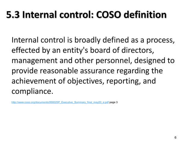 Presentation 5, System based audit approach - what is it about ...