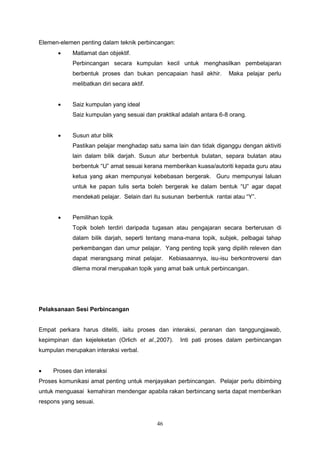 Pendekatan, strategi, kaedah dan teknik pengajaran | PDF