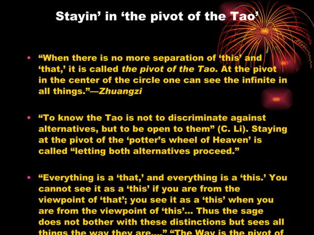 5 Taoism and ethnics- usefulness of the useless | PPT