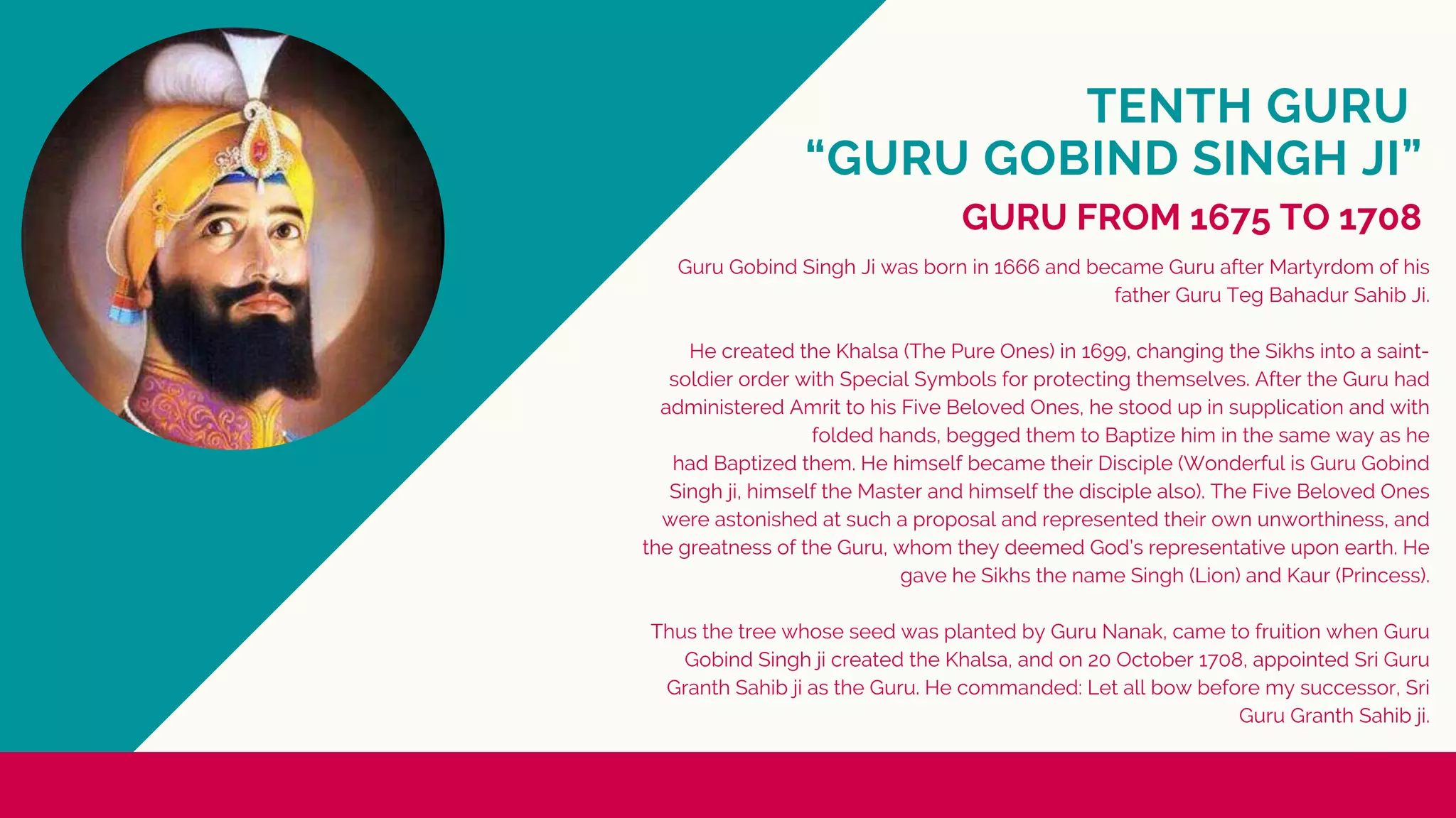 Ten sikh gurus | PDF