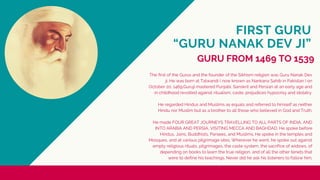 Ten sikh gurus | PDF