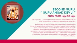 Ten sikh gurus | PDF