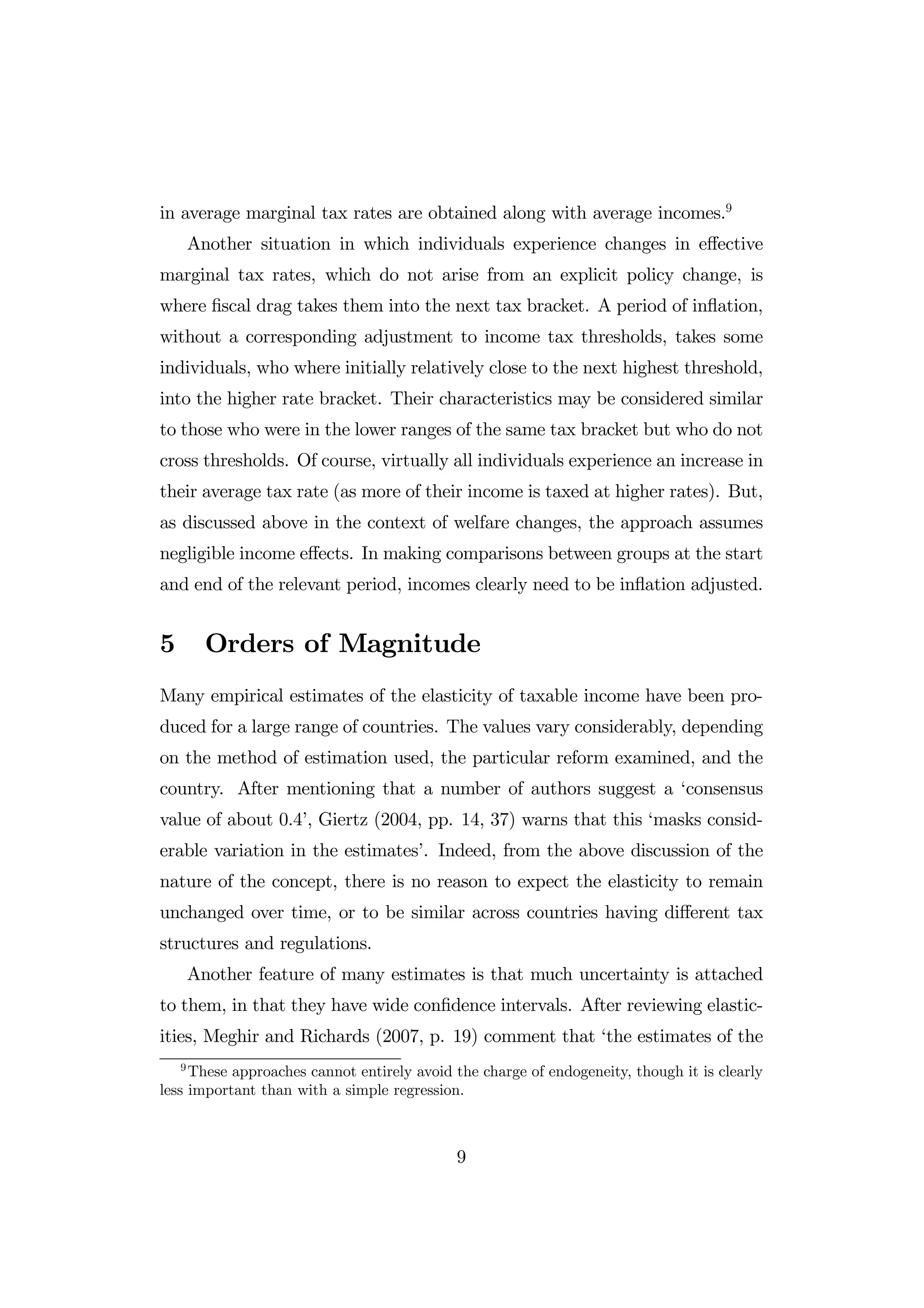 5 the-elasticity-of-taxable-income-johncreedy | PDF