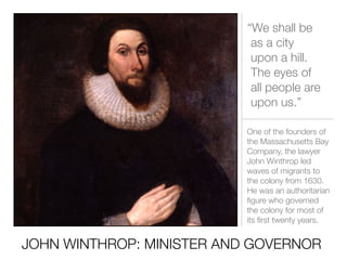 5 The Massachusetts Bay Colony | PDF