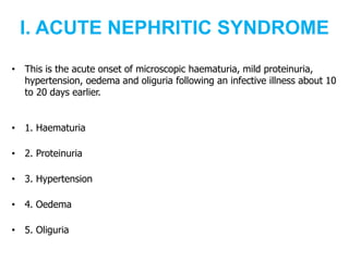 The Kidney - GLOMERULAR DISEASES | PPTX | Blood Disorders | Diseases ...
