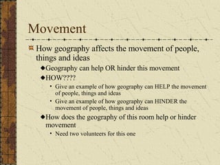 5 Themes Of Geography 07 | PPT