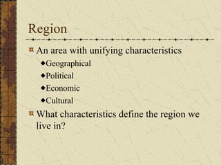 5 Themes Of Geography 07 | PPT