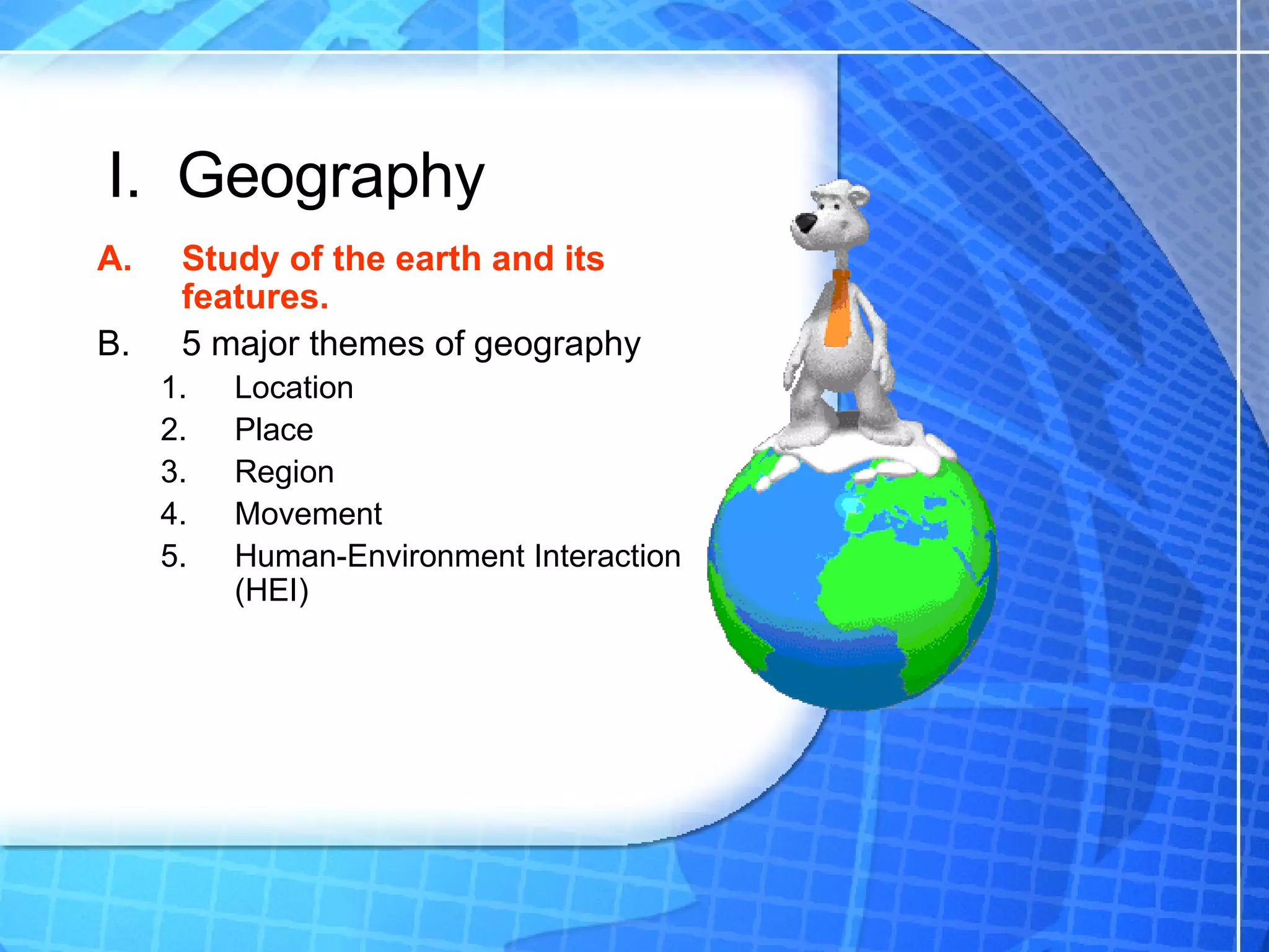5 Themes of Geography | PPT