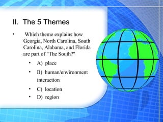 5 Themes of Geography | PPT