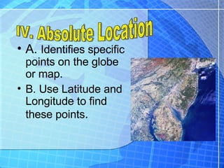 5 Themes of Geogrpahy - Location | PPT