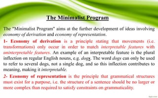 Theoretical concepts in Syntax | PPTX