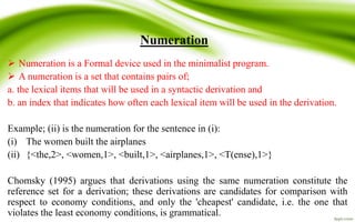 Theoretical concepts in Syntax | PPTX