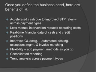 Integrated Receivables: 5 Critical Factors For Adoption | PPTX