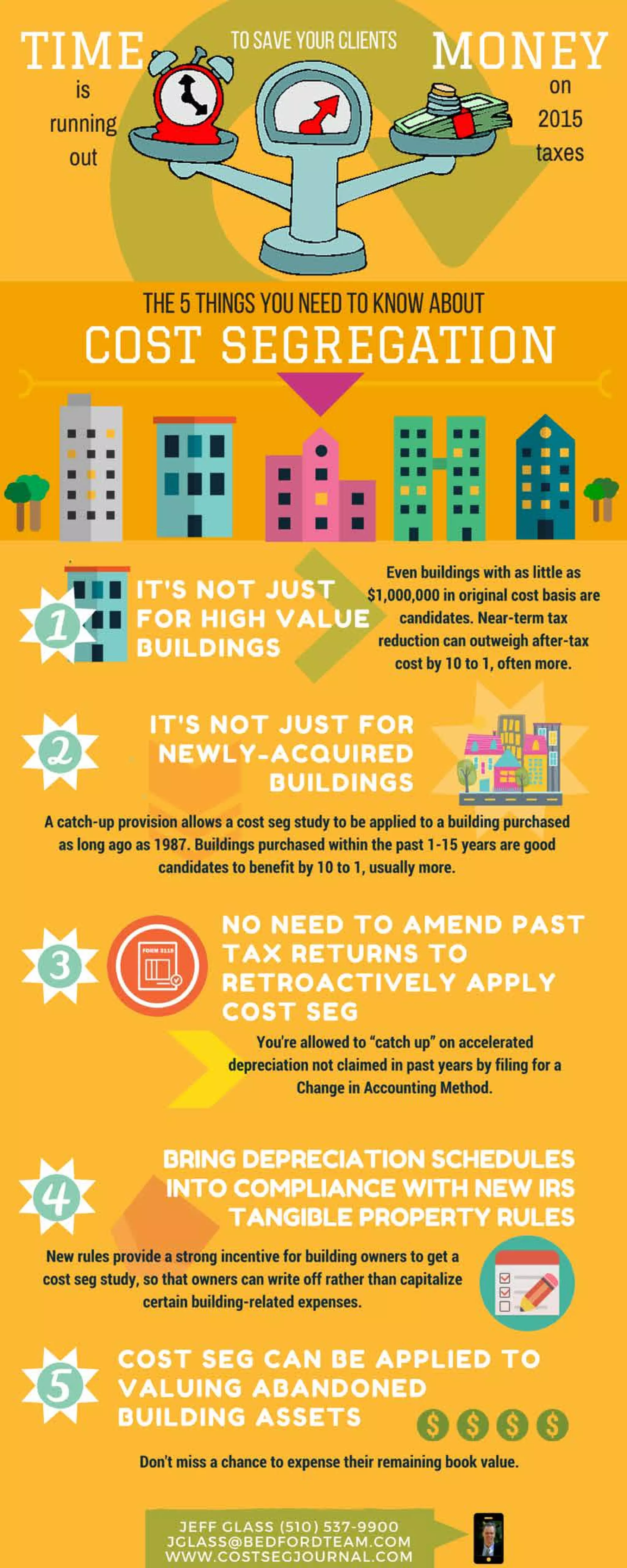 INFOGRAPHIC: 5 Most Important Things to Know about Cost Segregation | PDF