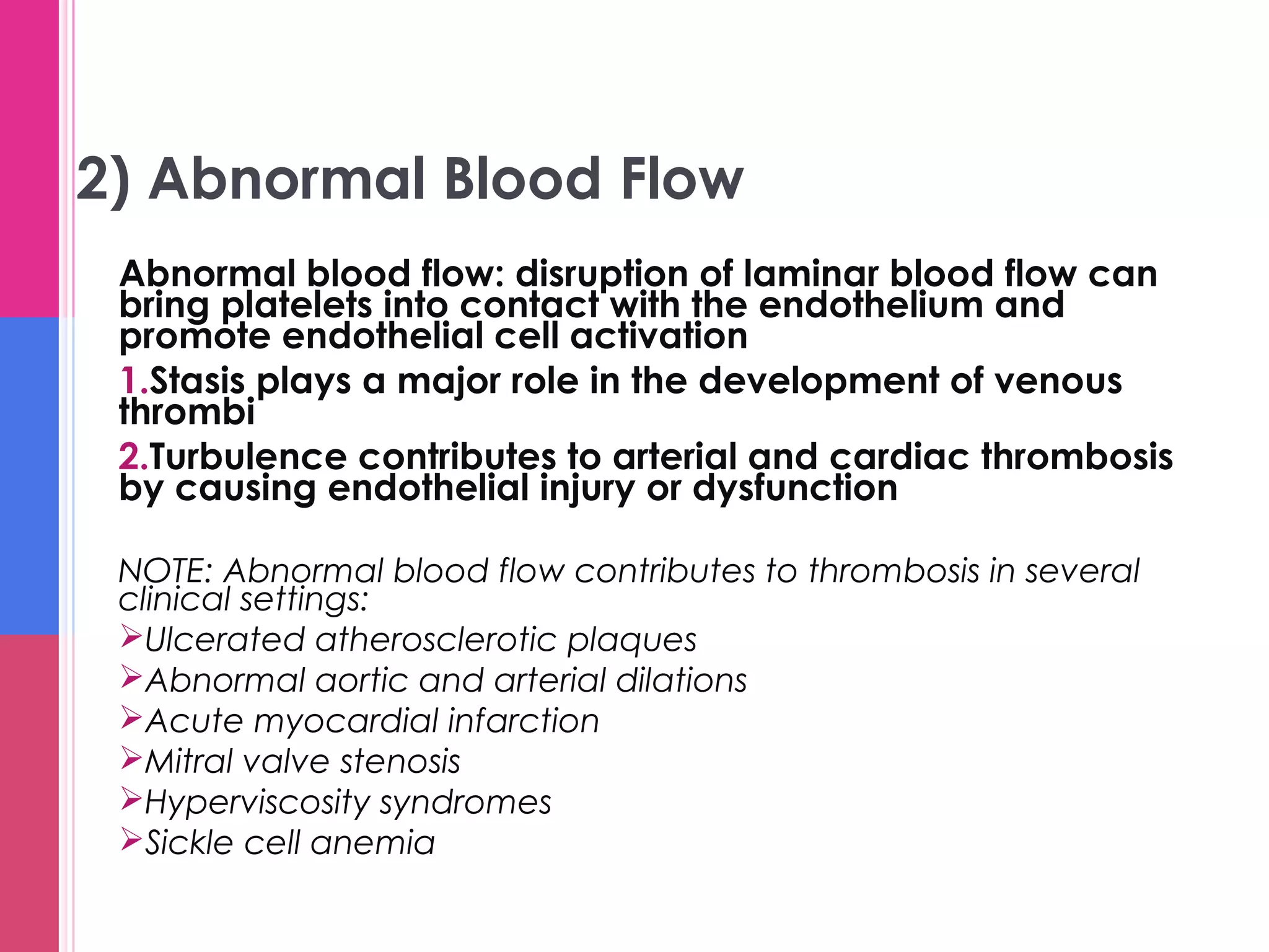 CVS Pathology 5 Thromboembolism 2019, sufia husain | PPT