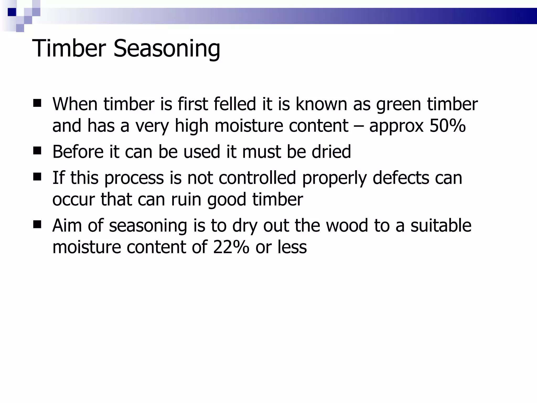 5. timber seasoning | PPT