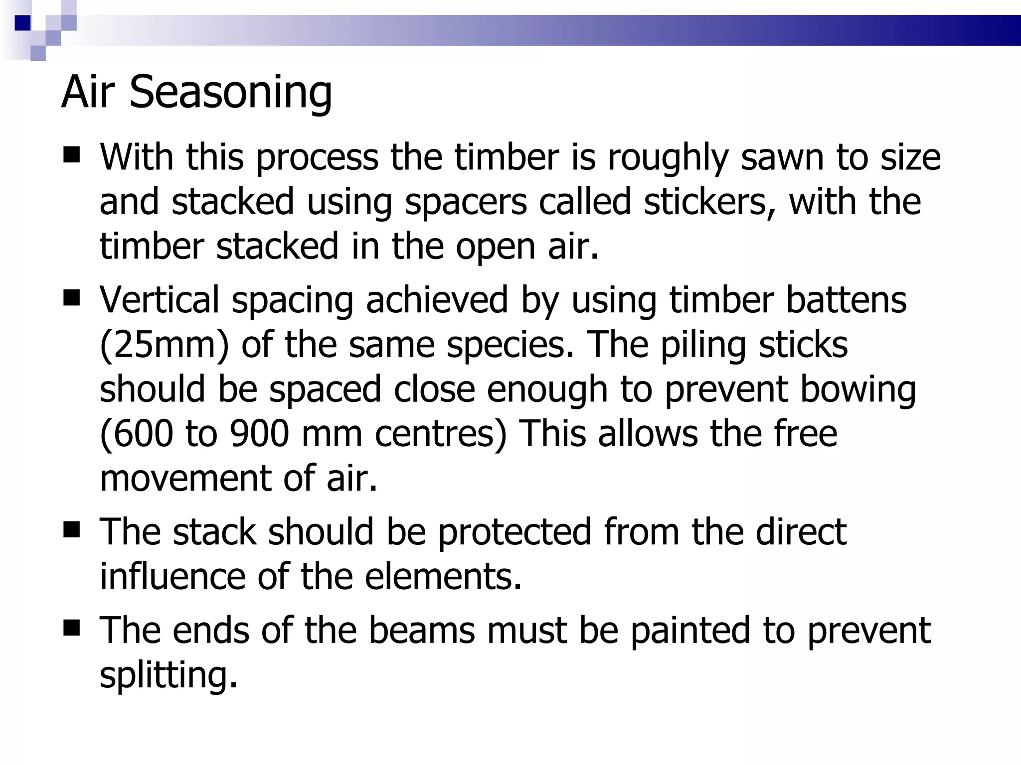 5. timber seasoning | PPT
