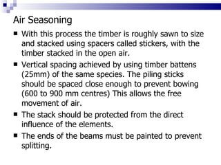 5. timber seasoning | PPT