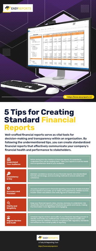 5 Tips for Creating Standard Financial Reports | PDF