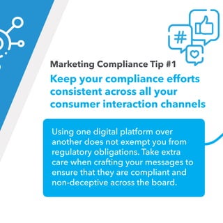 5 Tips for Marketing Compliance | PDF