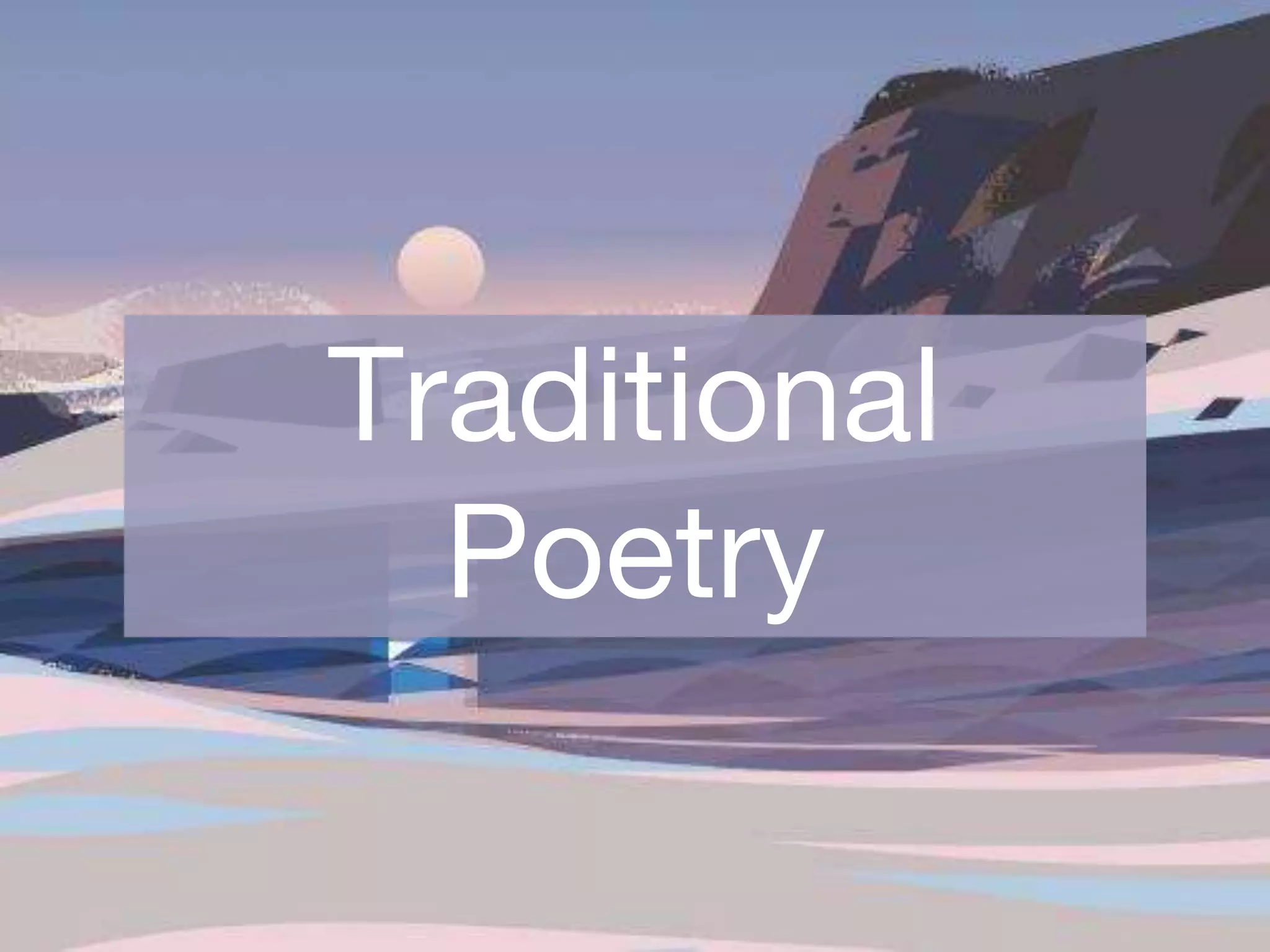 5 - Traditional Poetry.pptx