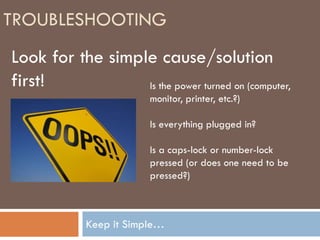 Computer Troubleshooting | PDF