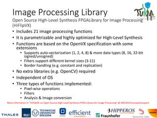 HiPEAC 2019 Tutorial - Image Processing Library:HiFlipVX | PPT