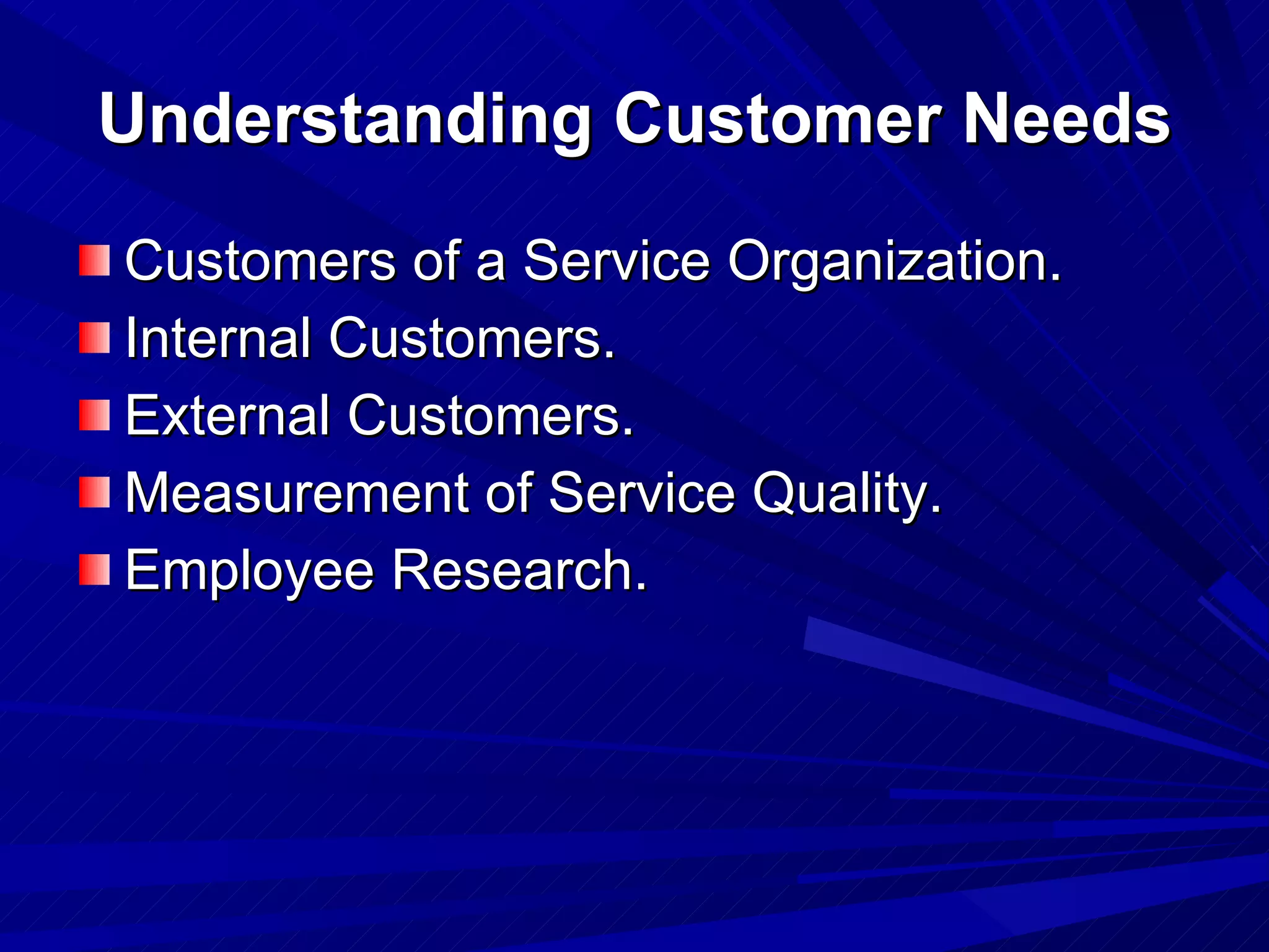 5 Understanding Customer Needs | PPT