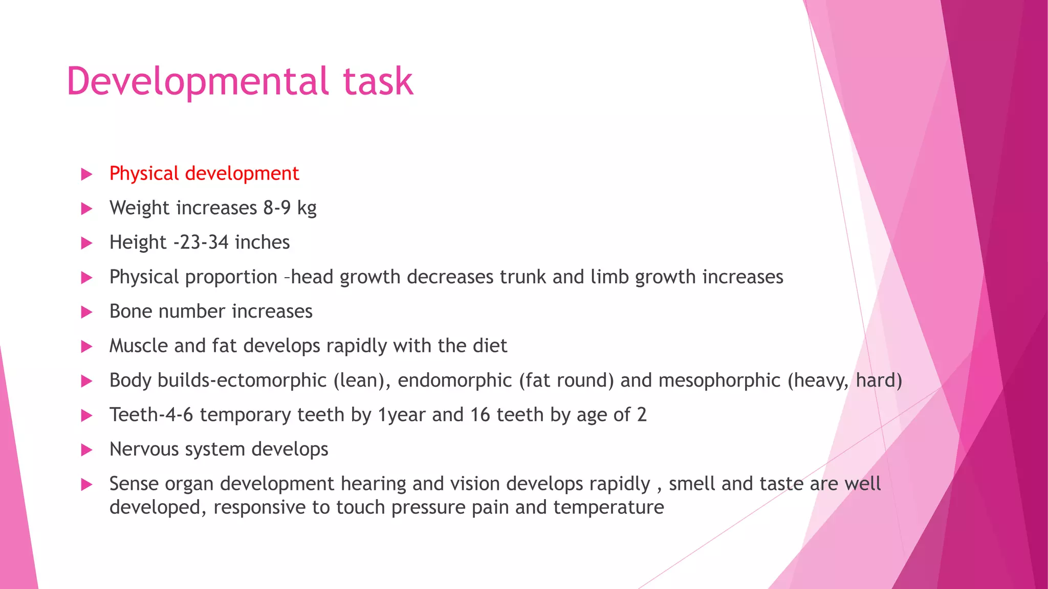 human growth and Development -babyhood.pptx