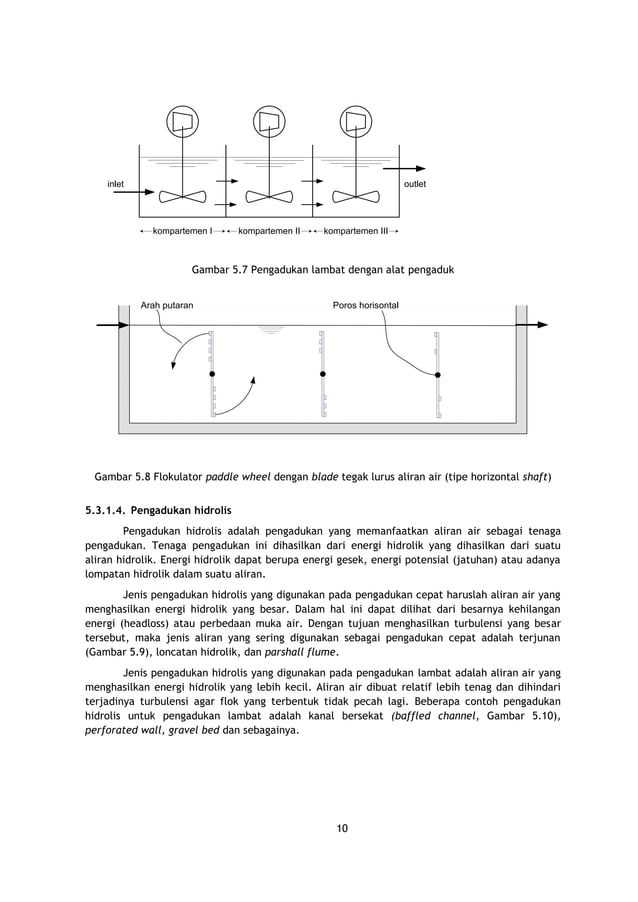 5. unit koagulasi flokulasi | PDF
