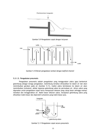 5. unit koagulasi flokulasi | PDF