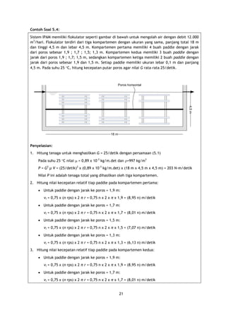 5. unit koagulasi flokulasi | PDF